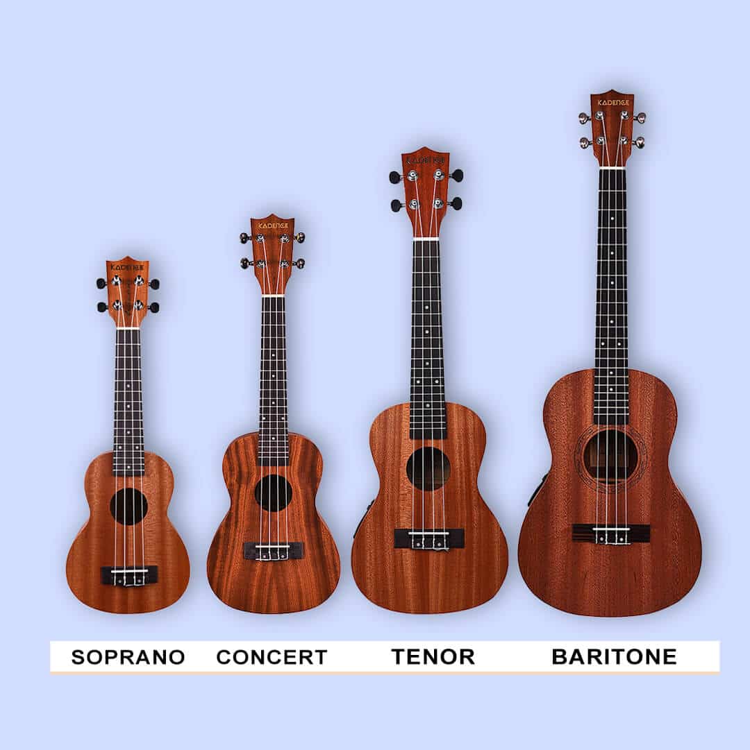 image-two-types-of-ukulele - musicmaster.in