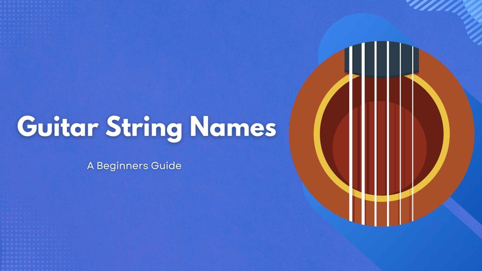 Guitar string names
